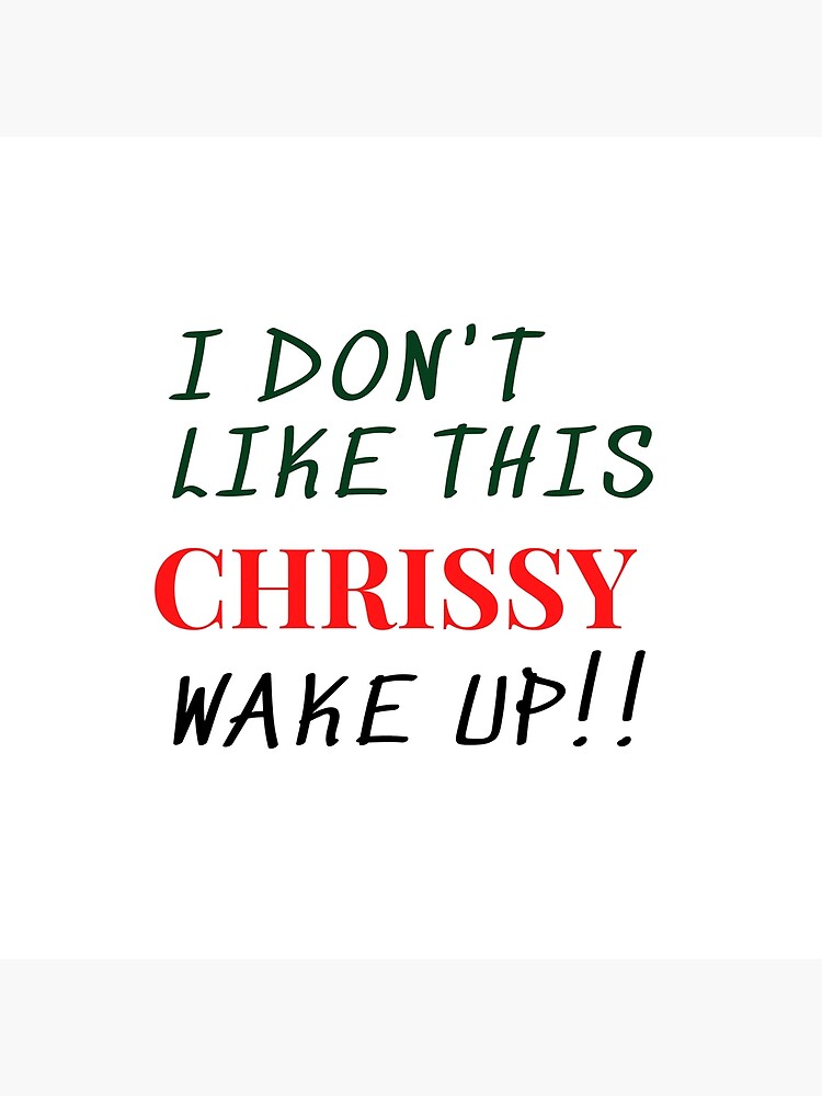 "Chrissy Wake Up! - Eddie Munson Stranger Things Quotes" Poster for ...