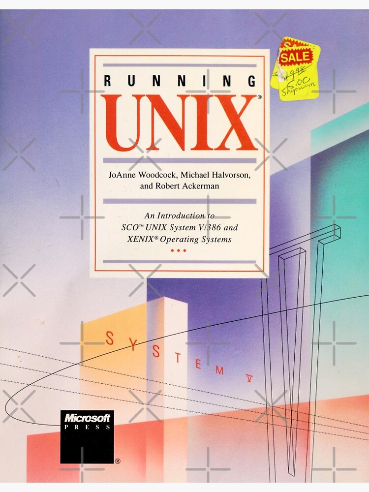 "Unix" Sticker for Sale by BoothDesigns | Redbubble