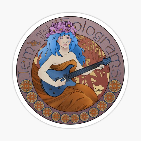 "People Created The Pictures Nouveau Aja Cool" Sticker for Sale by ...