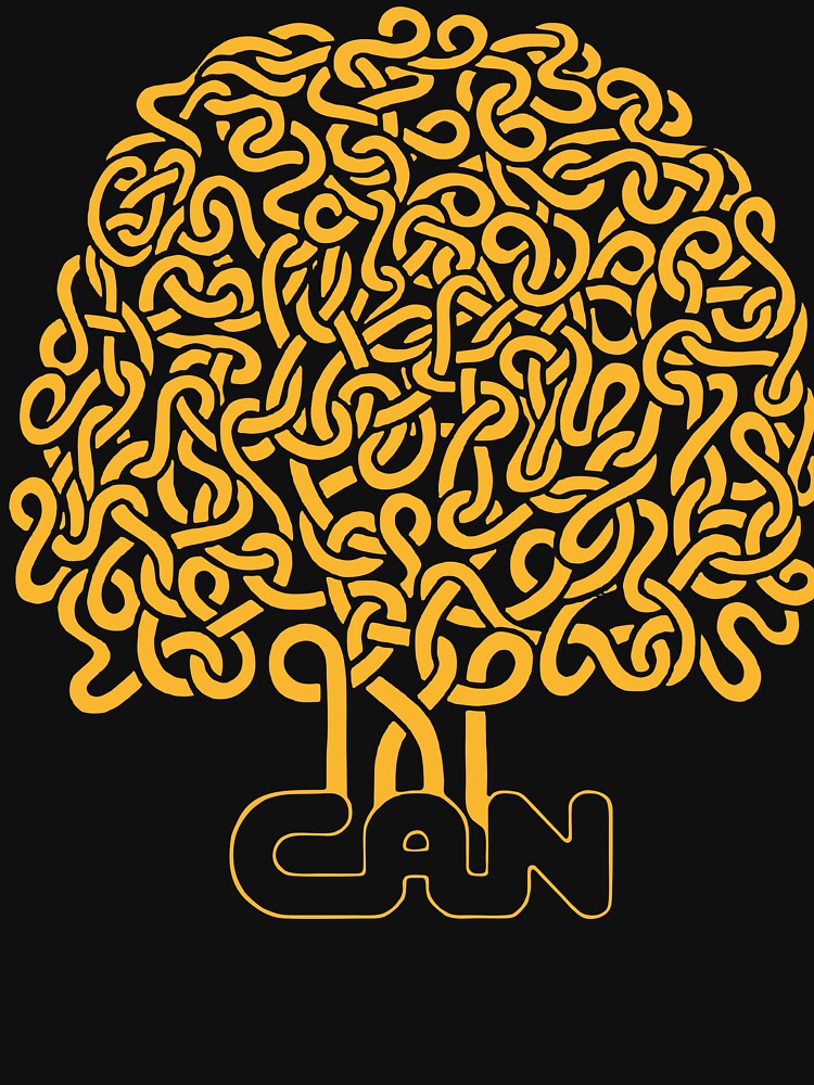 "CAN BAND IRMIN" T-shirt by nuyaib | Redbubble | can band t-shirts ...