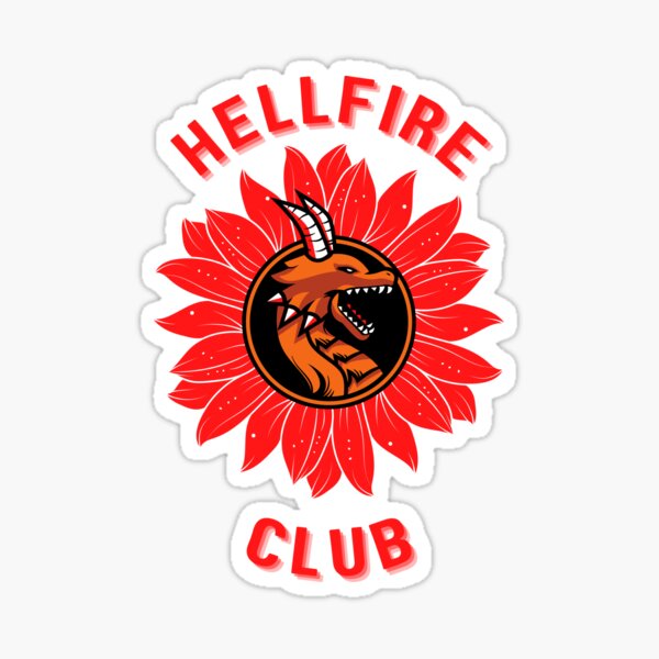 "Hellfire Club" Sticker for Sale by Simulate | Redbubble