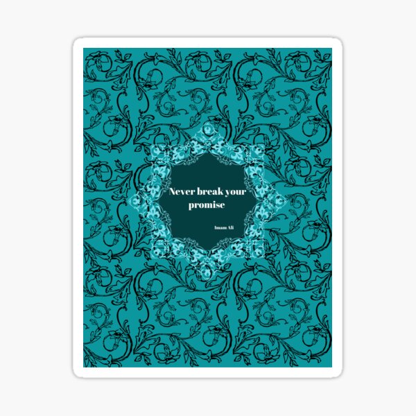 "Imam Ali quote" Sticker for Sale by GMB3 | Redbubble