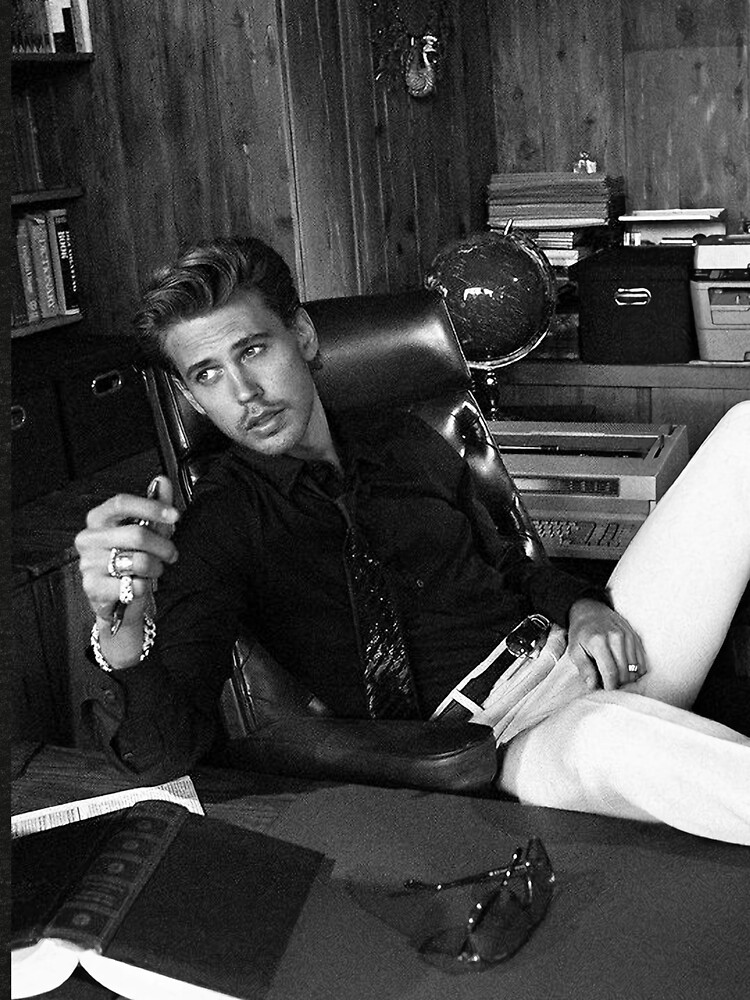 "austin butler black and white" Tri-blend T-Shirt for Sale by ...