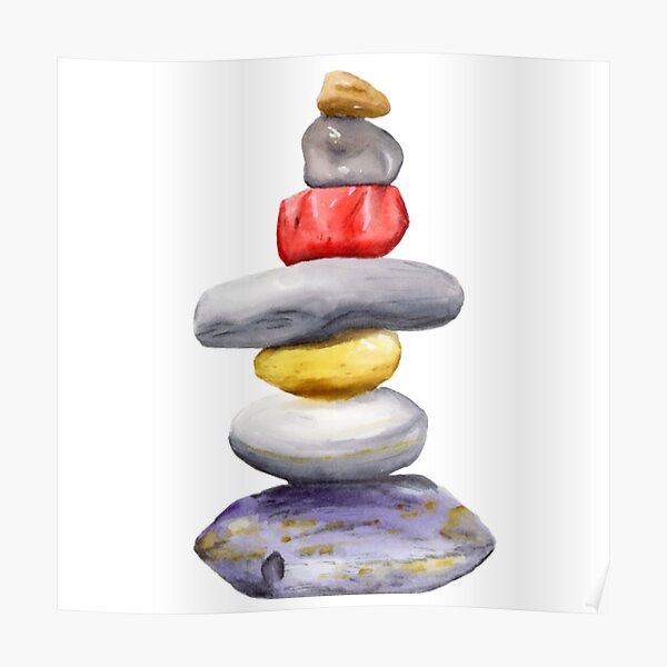 "Carin Rock Sculpture B" Poster for Sale by NickiScribbles | Redbubble