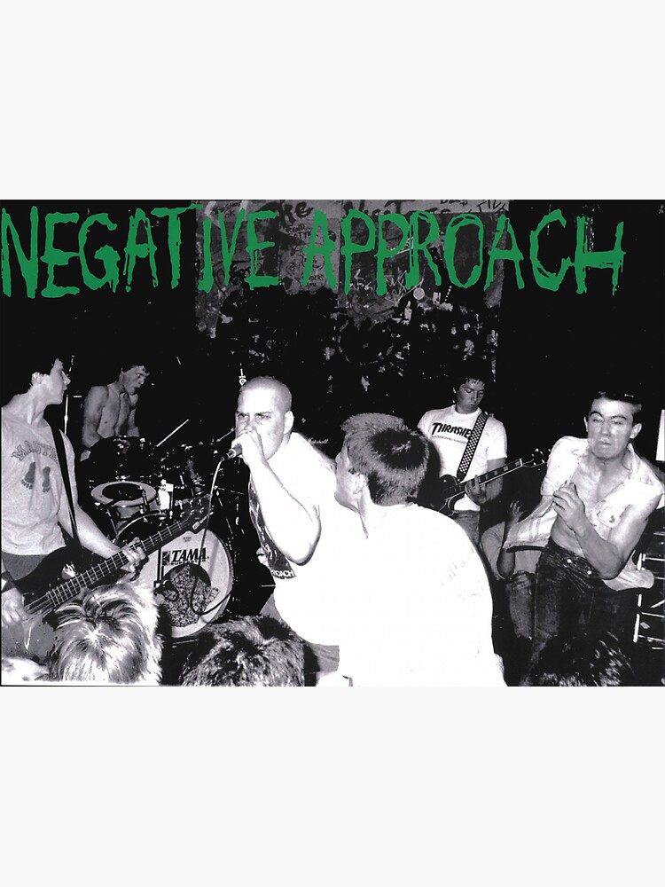 "Negative Approach Best Logo" Sticker for Sale by Regescom | Redbubble