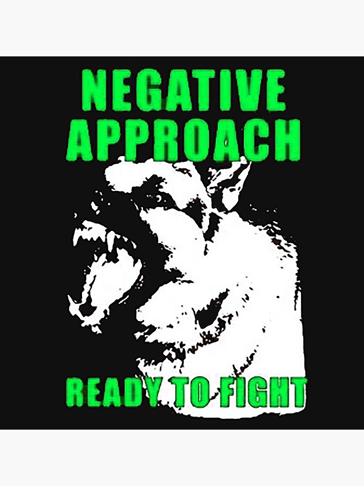 "Negative Approach Best Logo" Art Print for Sale by Regescom | Redbubble