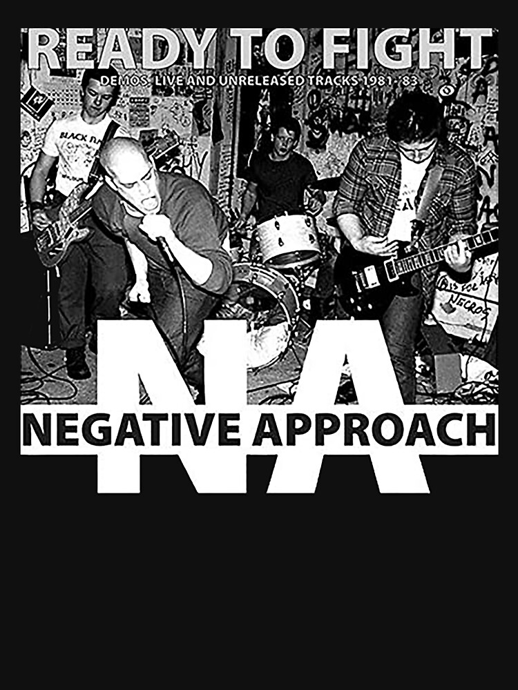 "Negative Approach Best Logo" T-shirt for Sale by Regescom | Redbubble ...