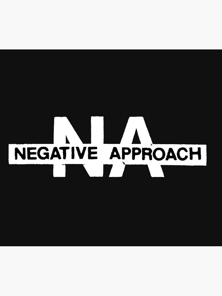 "Negative Approach Best Logo" Poster for Sale by Regescom | Redbubble