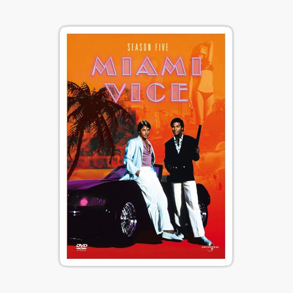 "Miami Vice Classic" Sticker for Sale by jordanielwuzu | Redbubble