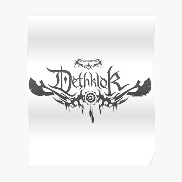 "Mens Metalocalypse Dethklok" Poster for Sale by IkaMisue | Redbubble