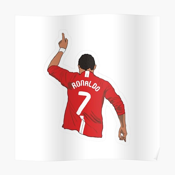 "Ronaldo CR7 Merch and Apparel - " Poster for Sale by ProFootball ...