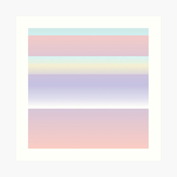 "Pastel color palette horizontal striped | minimalist color palette ...