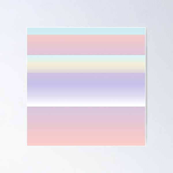 "Pastel color palette horizontal striped | minimalist color palette ...