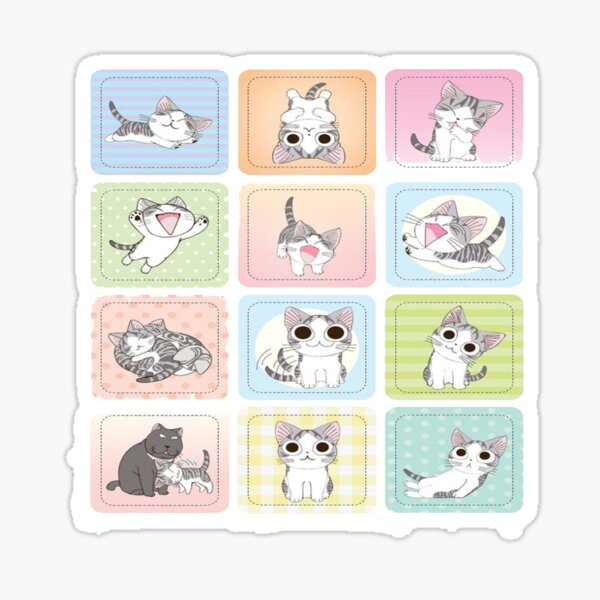"The Complete Chi Chis Sweet Home Manga Box Set" Sticker for Sale by ...