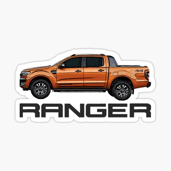 "Ford Ranger " Sticker for Sale by MarshaFreman2 | Redbubble