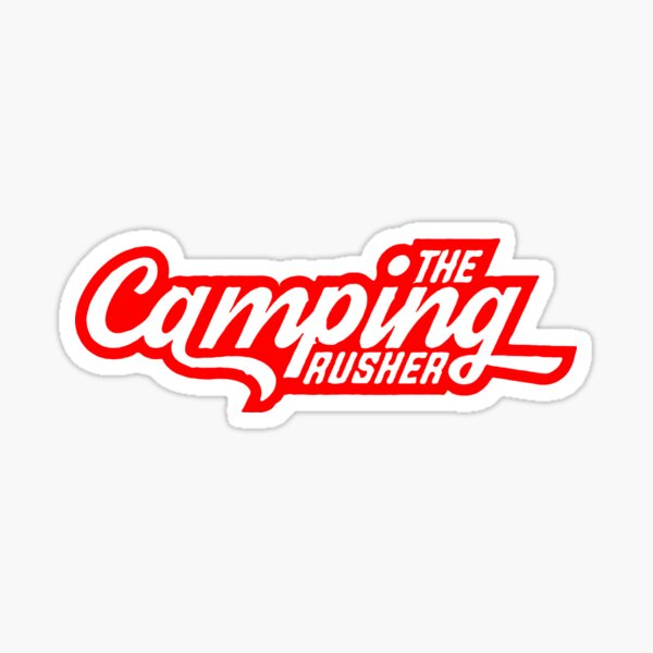 "LoafX - The Camping Rusher red" Sticker for Sale by Arlindaall | Redbubble