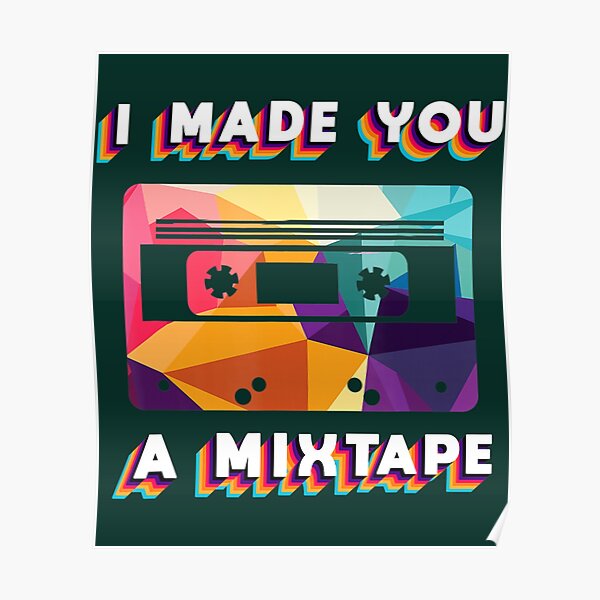"Mixtape 80S 90S Vintage Costume Retro Women" Poster for Sale by ...