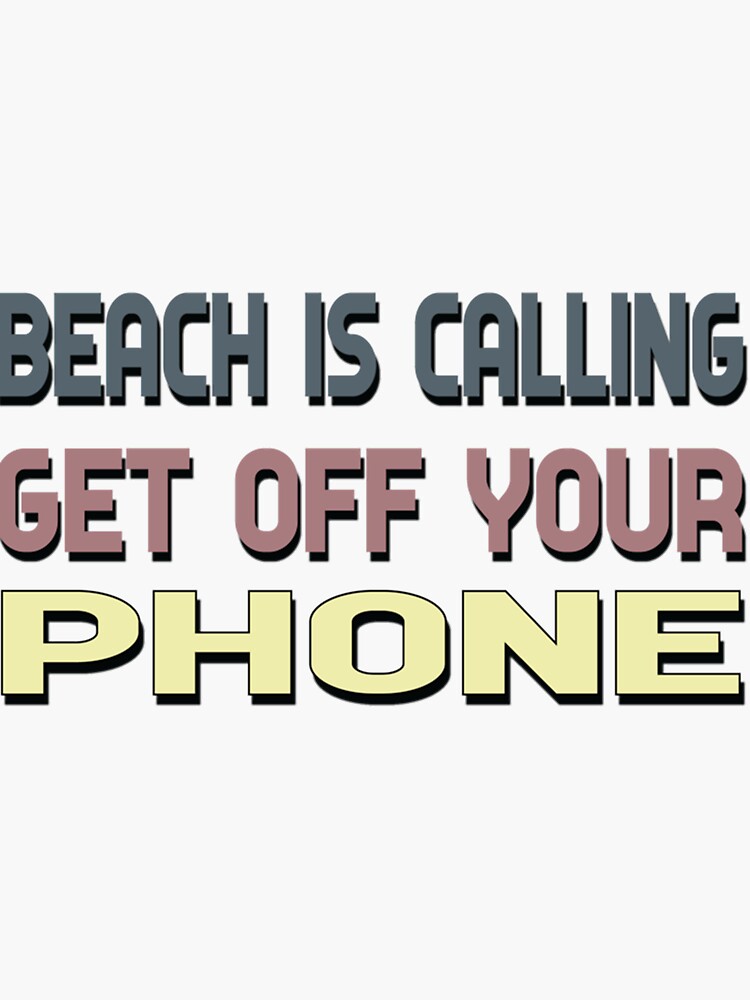 "Mobile Phone Addiction " Sticker for Sale by RowanMart | Redbubble