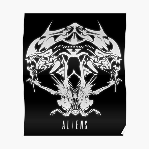 "Aliens Xenomorph 80S Movie" Poster for Sale by KailoEnpo | Redbubble