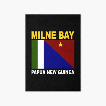 "Flag of Milne Bay, Papua New Guinea" Art Board Print for Sale by PNG ...