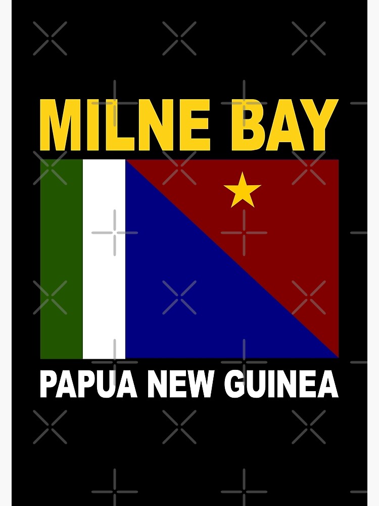 "Flag of Milne Bay, Papua New Guinea" Poster for Sale by PNG-pikinini ...