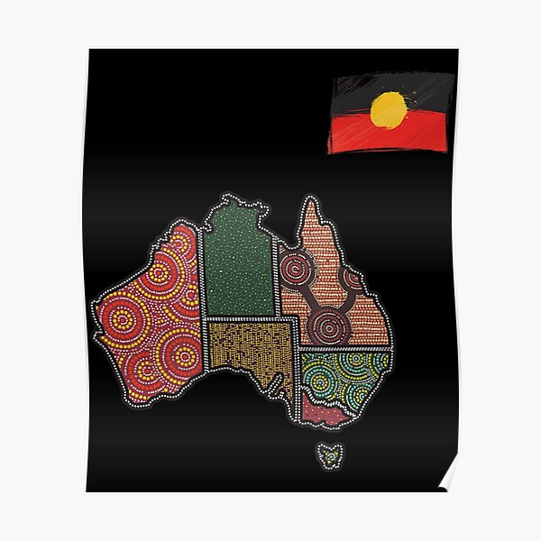 "Aboriginal Art Australia" Poster for Sale by Tesijbesn | Redbubble