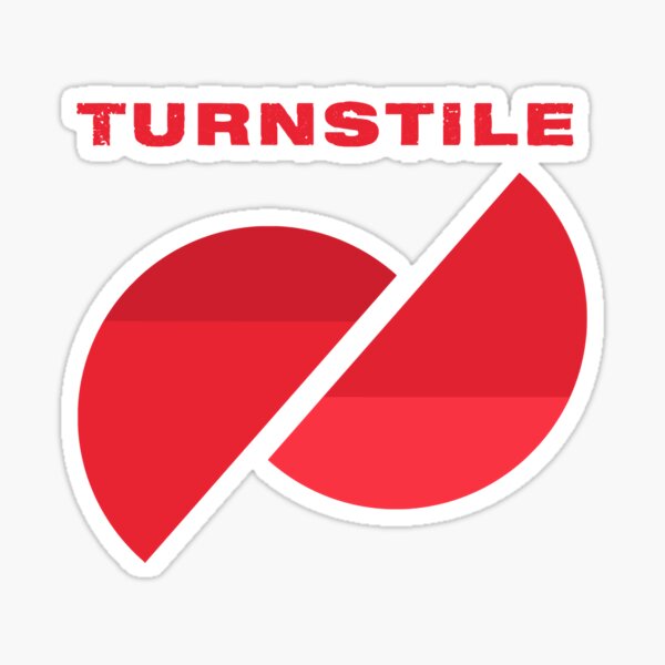 "Turnstile hardcore" Sticker for Sale by MavisManning | Redbubble