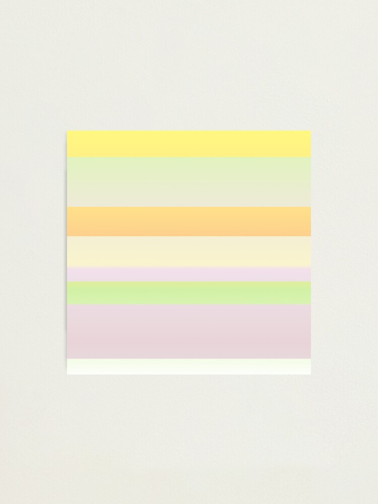 "Minimalist color palette striped | Pastel color palette horizontal ...