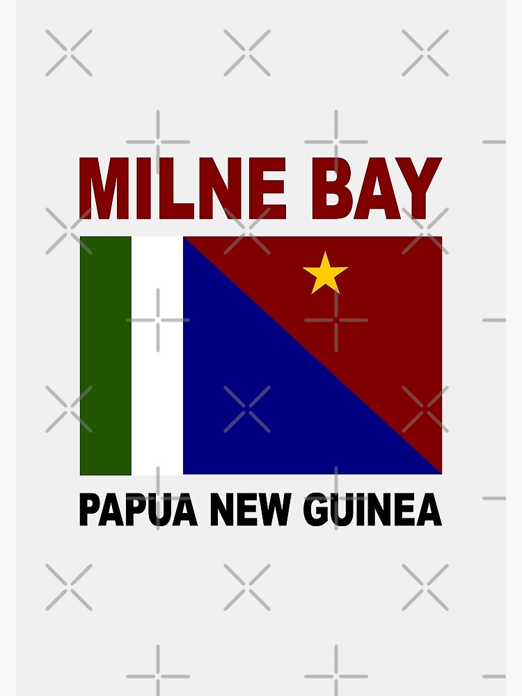 "Flag of Milne Bay, Papua New Guinea" Photographic Print for Sale by ...
