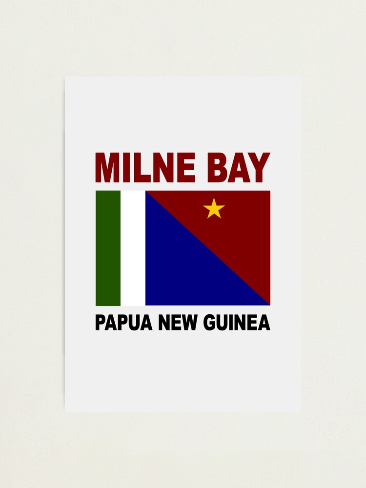 "Flag of Milne Bay, Papua New Guinea" Photographic Print for Sale by ...