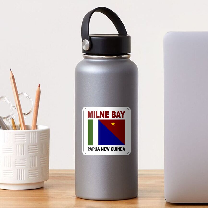 "Flag of Milne Bay, Papua New Guinea" Sticker for Sale by PNG-pikinini ...