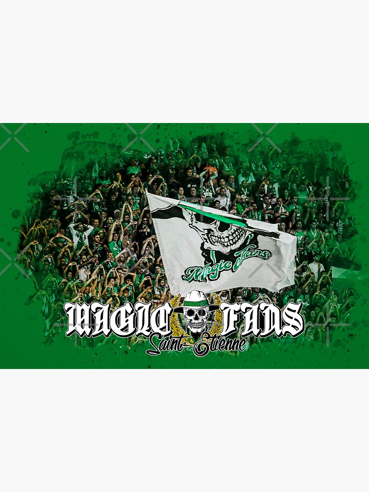 "MAGIC FANS SAINT-ETIENNE" Sticker for Sale by soummuss | Redbubble