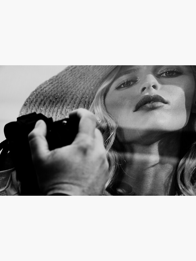 "A very famous model" Poster for Sale by DavideGualtieri | Redbubble