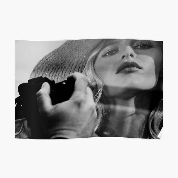 "A very famous model" Poster for Sale by DavideGualtieri | Redbubble