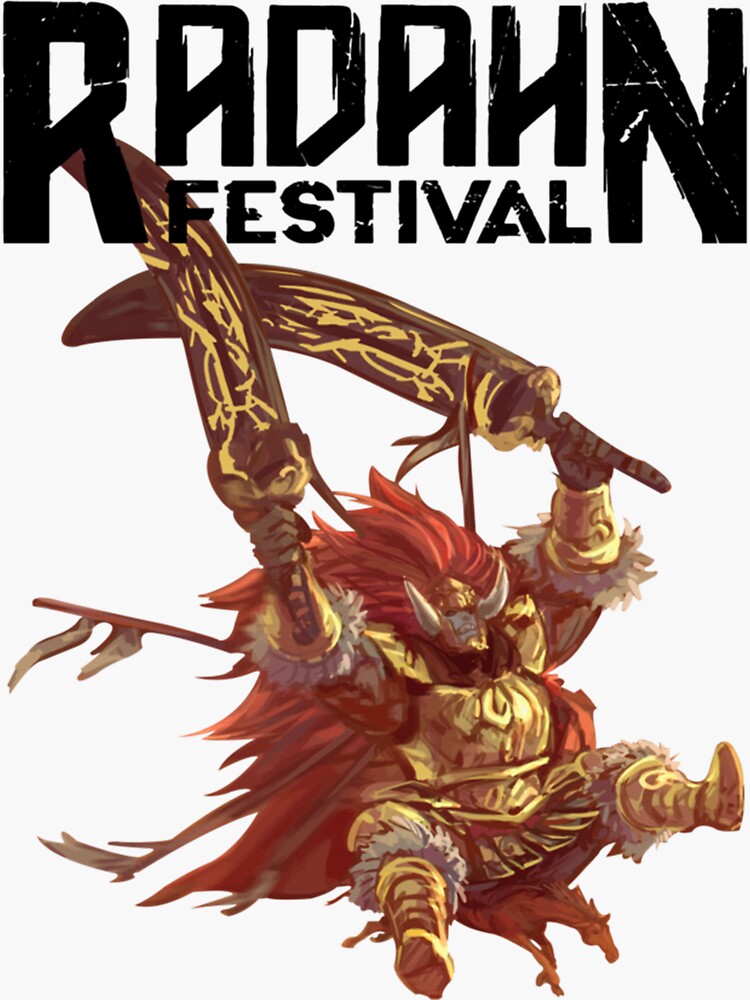 "Radahn s " Sticker for Sale by ShaneMasonCX | Redbubble