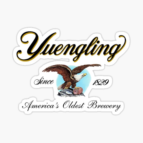 "Yuengling Brewing" Sticker for Sale by Jarret Terry | Redbubble