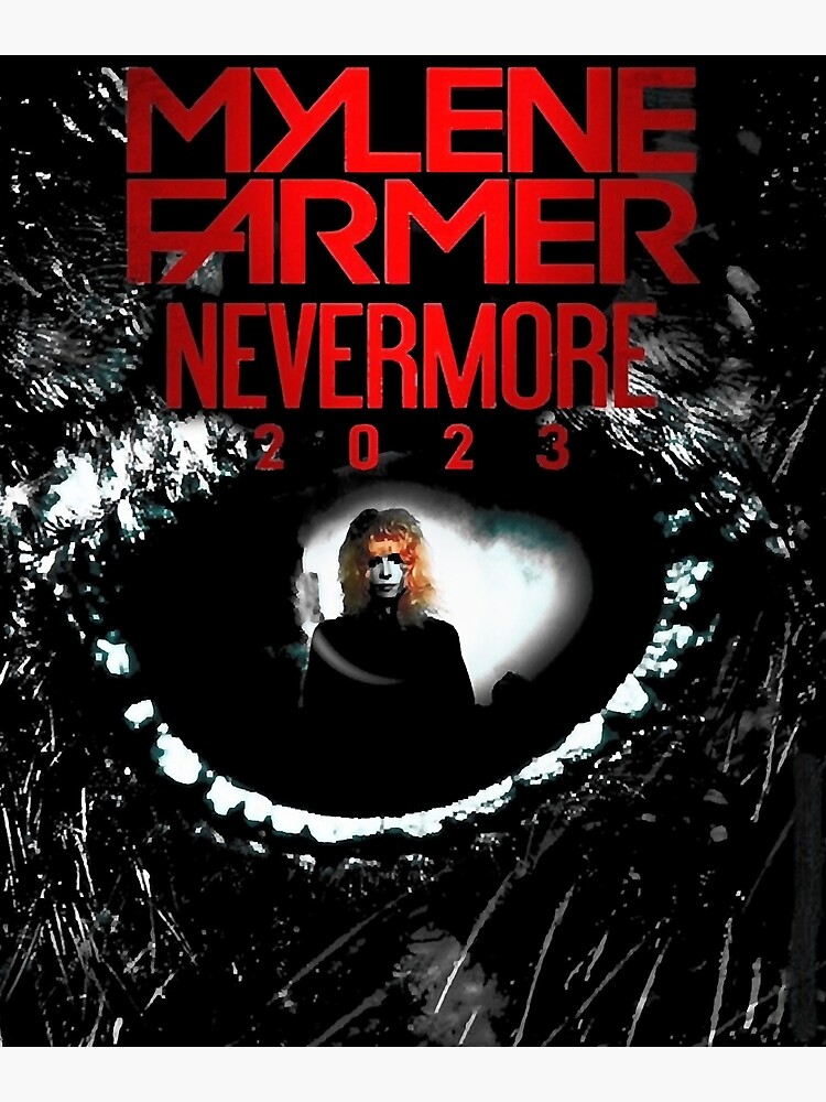 Mylène Farmer Nevermore, Mylène Farmer 2023 Poster Tan *Nguyenによるデザイン・販売する。