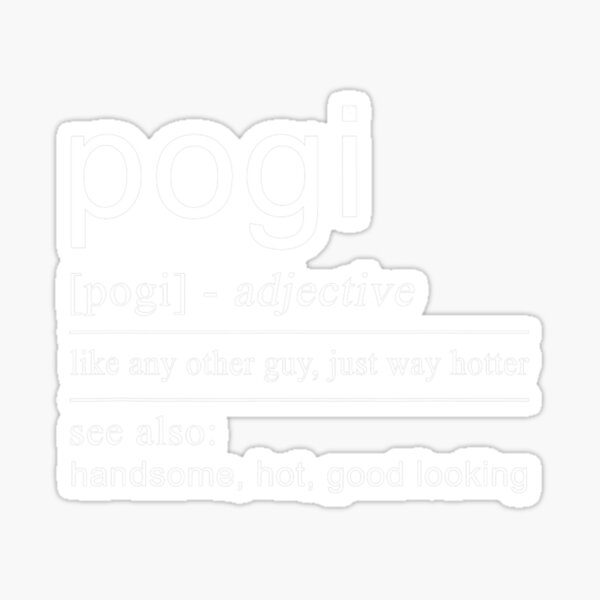 "Pogi Gwapo Filipino American History Month" Sticker for Sale by ...