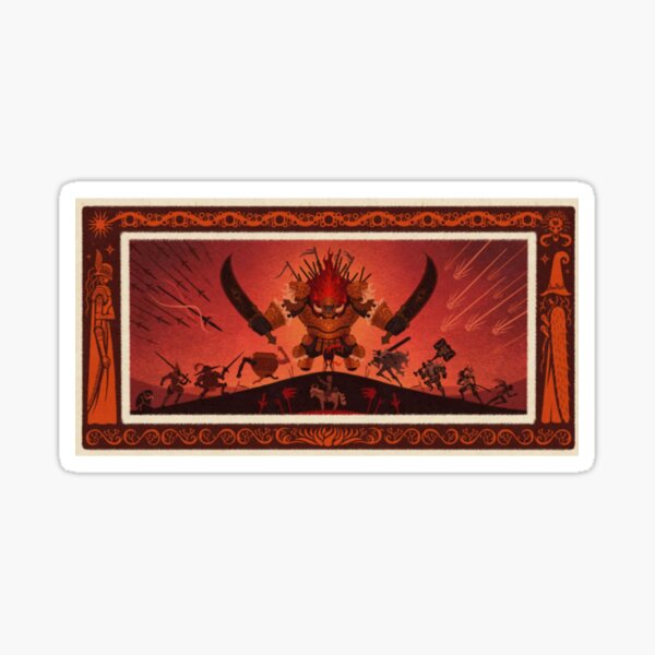 "Festival Radahn " Sticker for Sale by ShaneMasonCX | Redbubble