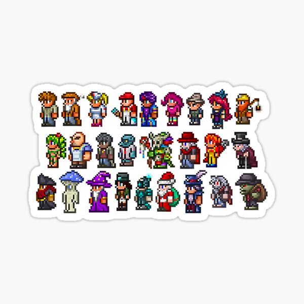 "Day Gift Terraria Game Christmas" Sticker for Sale by JarretTerry ...