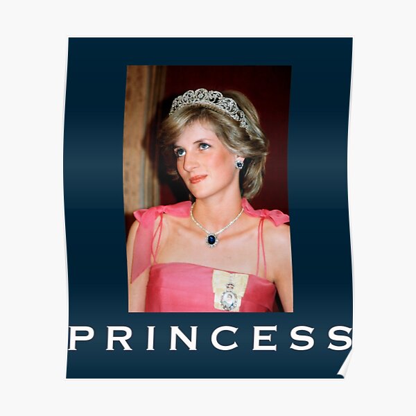 "Princess Diana Fan Art _amp_ Merch " Poster for Sale by HandsHugo ...