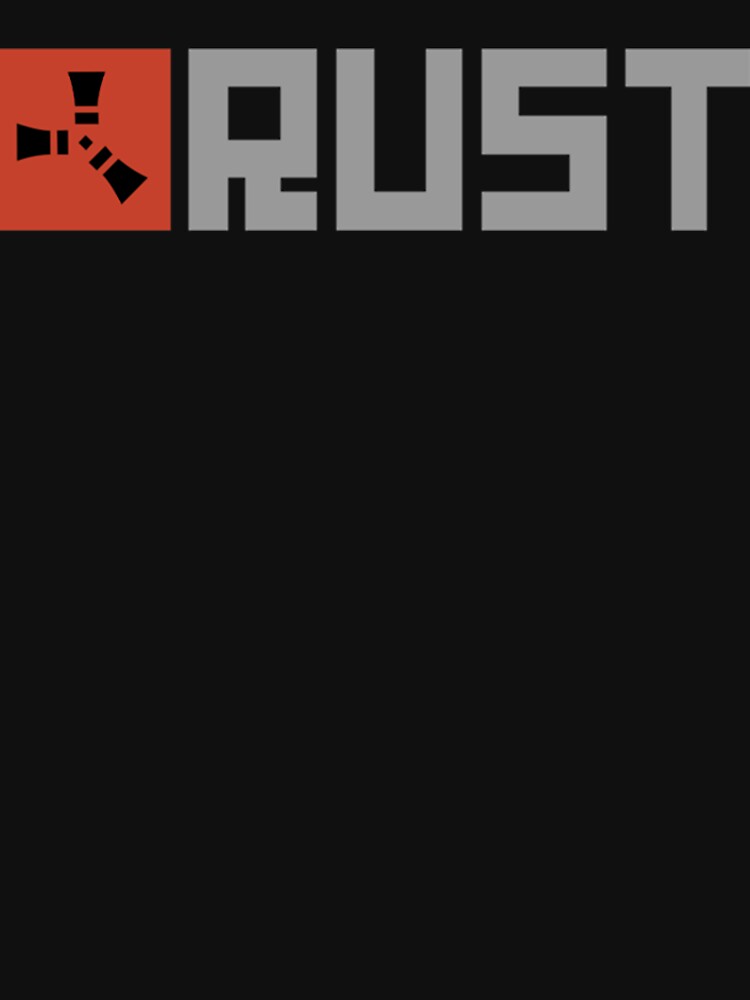 "Rust Game Logo " T-shirt for Sale by HowardNeal9 | Redbubble | rust ...