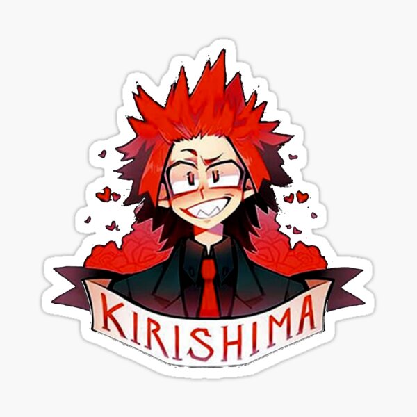 "Classic Kirishima Eijirou mha" Sticker for Sale by Huong539 | Redbubble