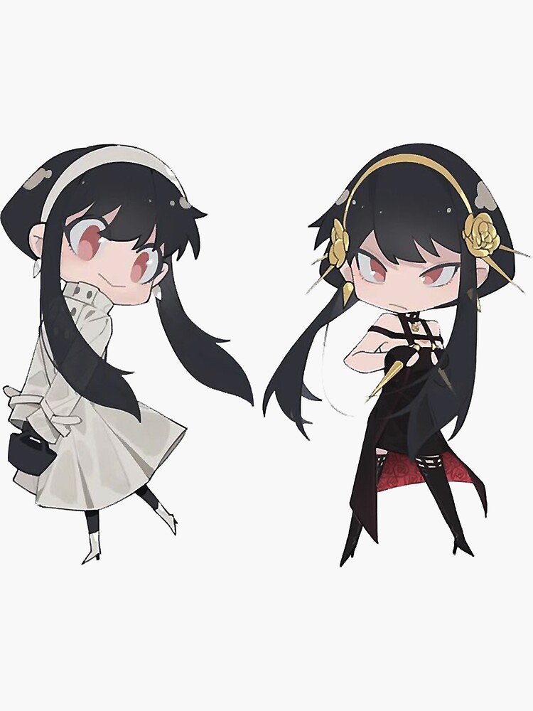 "Yor Forger chibi - Spy X Family" Sticker for Sale by SiniaaStoji ...