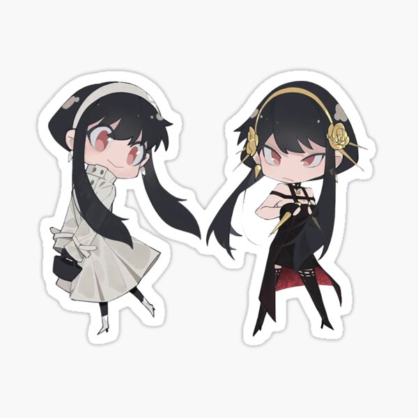 "Yor Forger chibi - Spy X Family" Sticker for Sale by SiniaaStoji ...