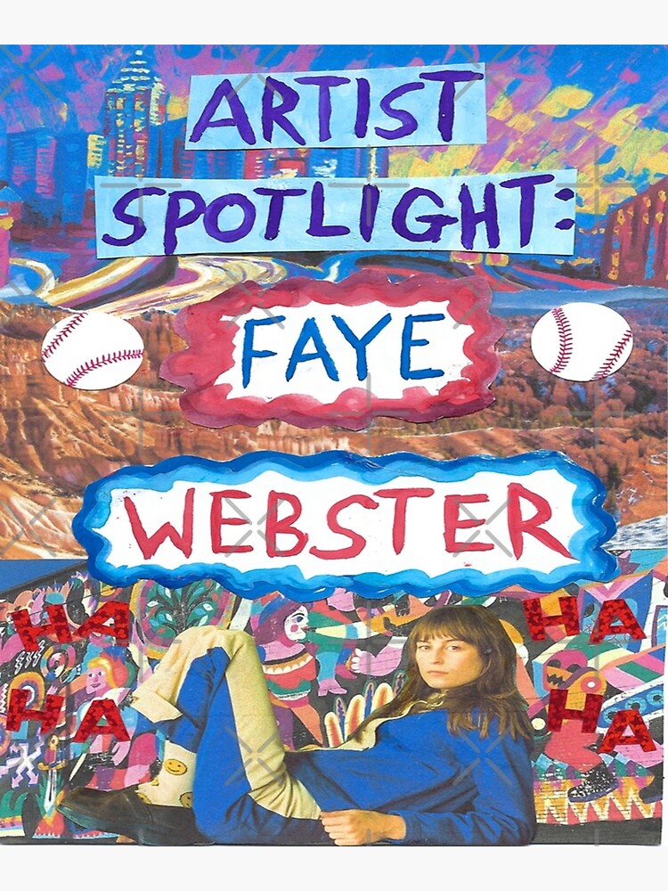 "faye webster" Poster for Sale by leyllashop | Redbubble