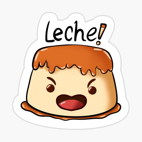 "Leche Flan Filipino Design! Toytaku Prints" Sticker for Sale by ...