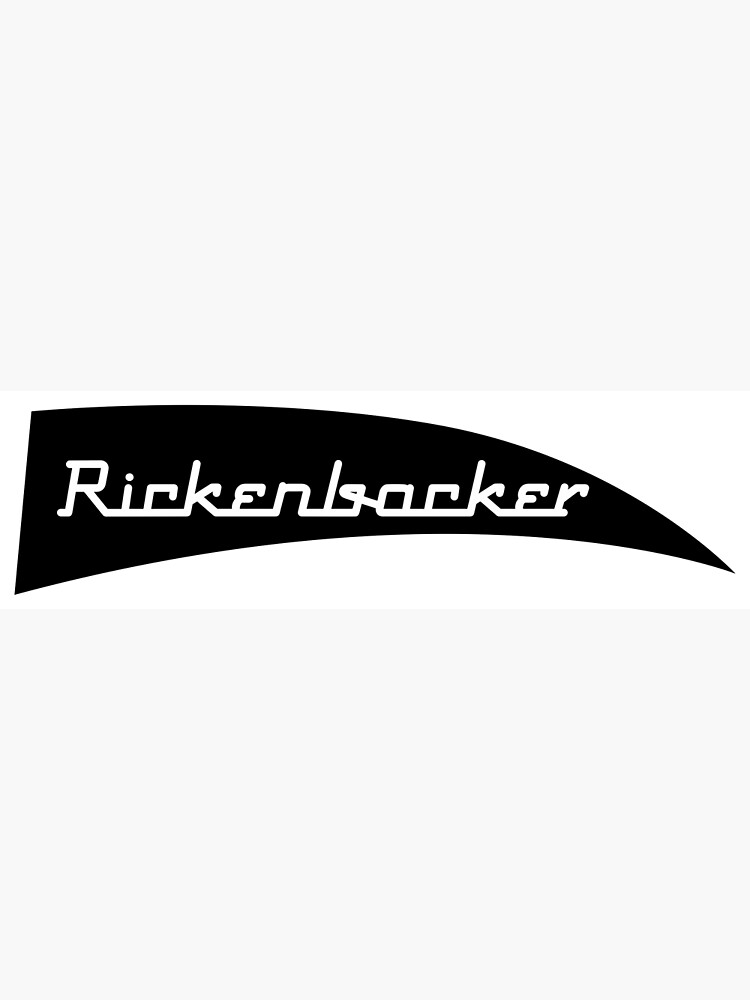 "RICKENBACKER" Poster for Sale by ertirete | Redbubble