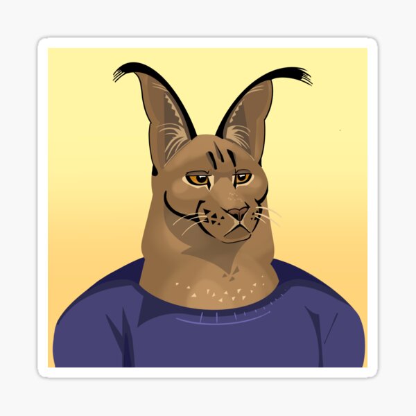 "Big Floopa" Sticker for Sale by AlvaArts | Redbubble