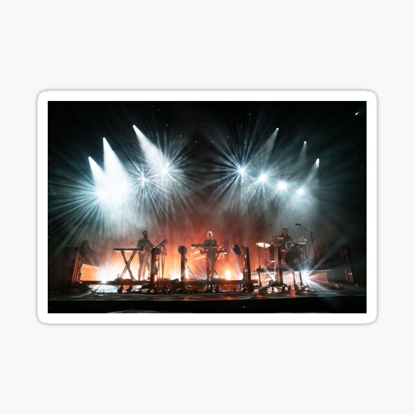 "Night Stage " Sticker for Sale by BrekFrederique | Redbubble